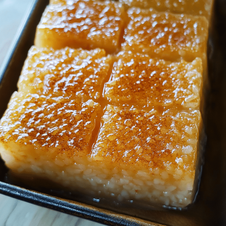 Biko (Filipino Sticky Rice Cake) - Zero Waste Eats