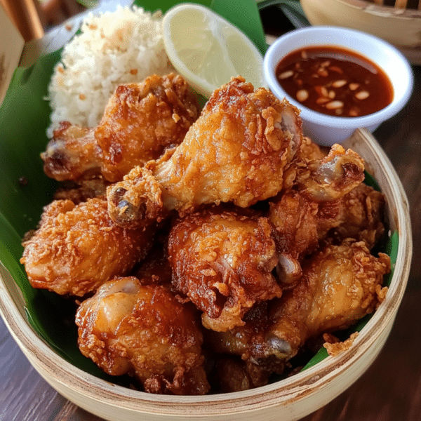 Hat Yai Fried Chicken Recipe - Zero Waste Eats