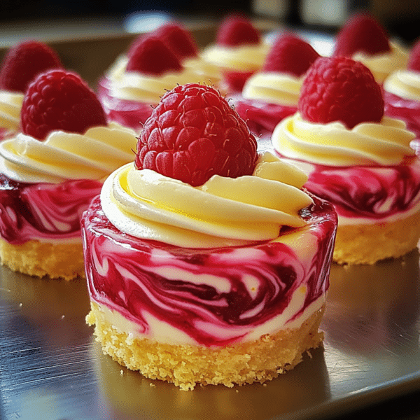 Luscious Lemon Raspberry Swirl Cheesecake Cups: A Delightful Dessert ...