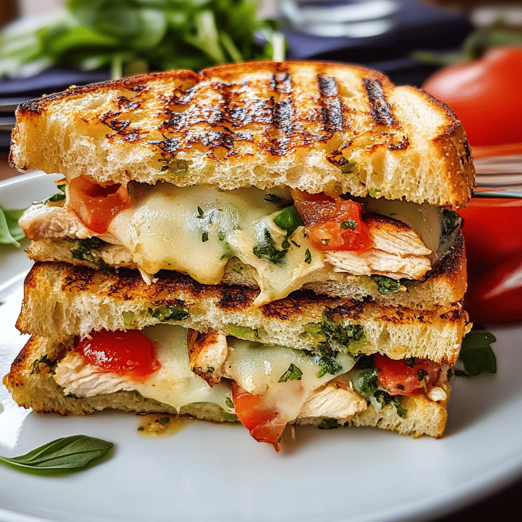 Italian Chicken Panini - Zero Waste Eats