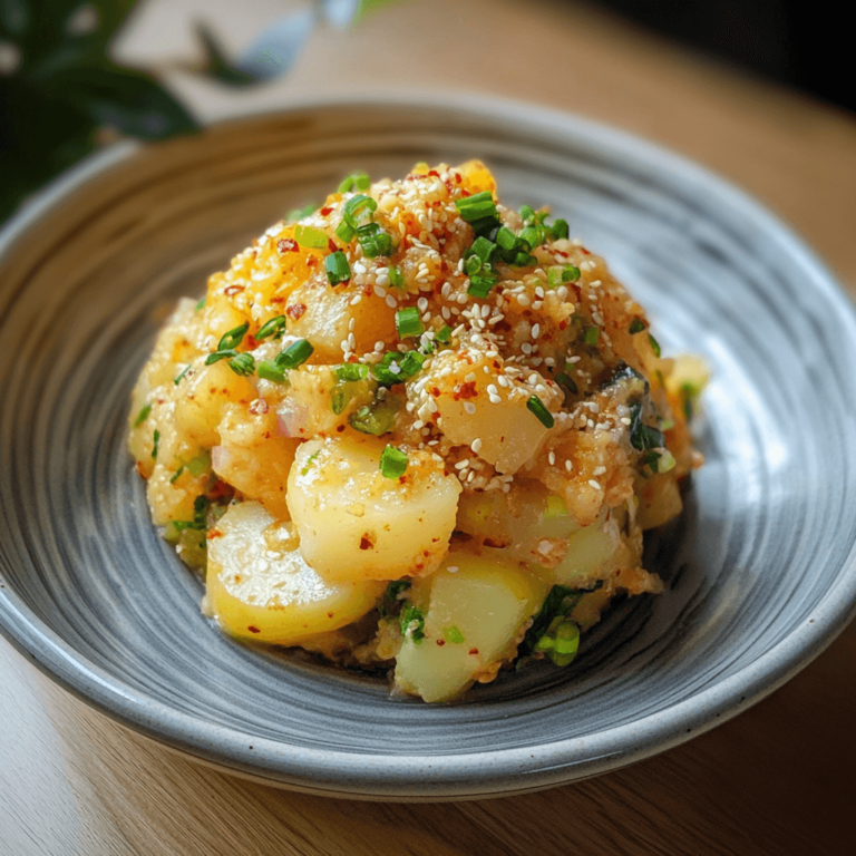 Korean Potato Salad (Gamja Salad) - Zero Waste Eats
