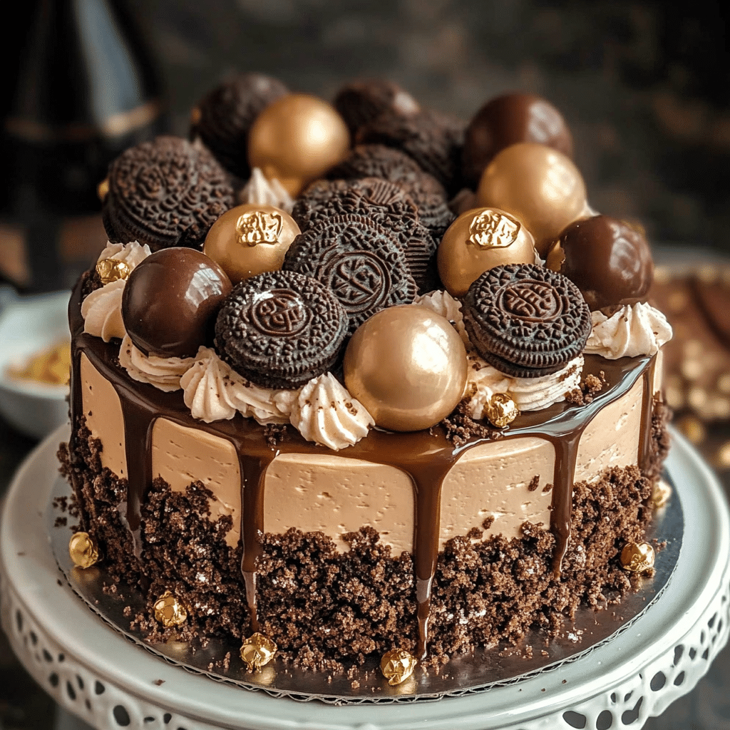 Ferrero Rocher & Oreo Dream Cake - Zero Waste Eats