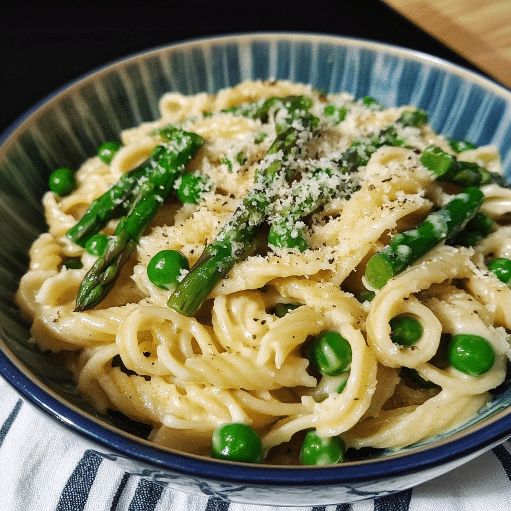 Garlic Cream Bucatini - Zero Waste Eats