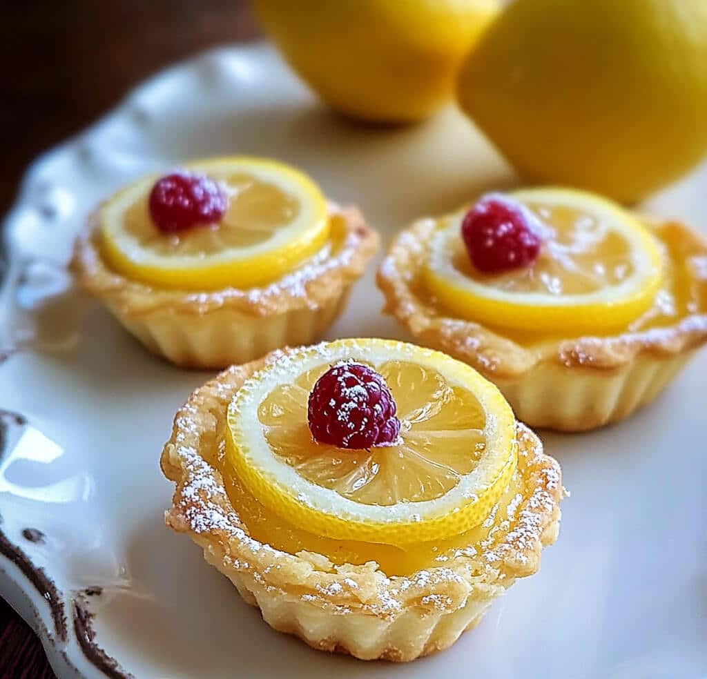Lemon Tartlets - Zero Waste Eats
