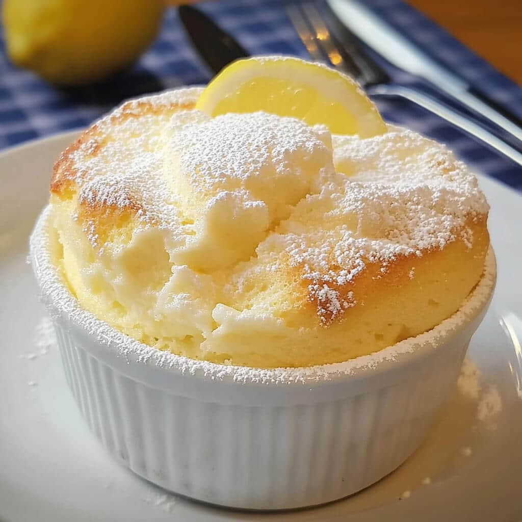 Meyer Lemon Soufflé - Zero Waste Eats