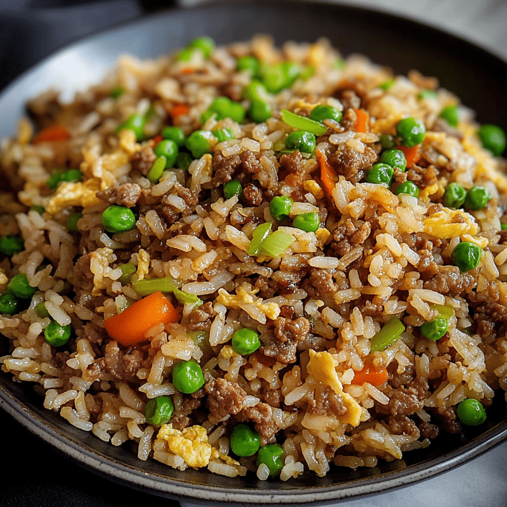 Minced Beef Fried Rice - Zero Waste Eats