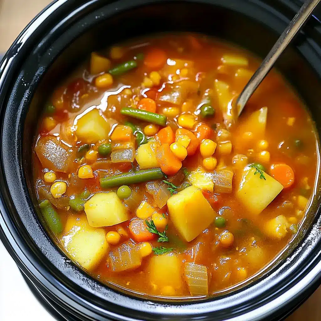 Slow Cooker Vegetable Soup: An Incredible Ultimate Recipe for Comfort - Zero Waste Eats