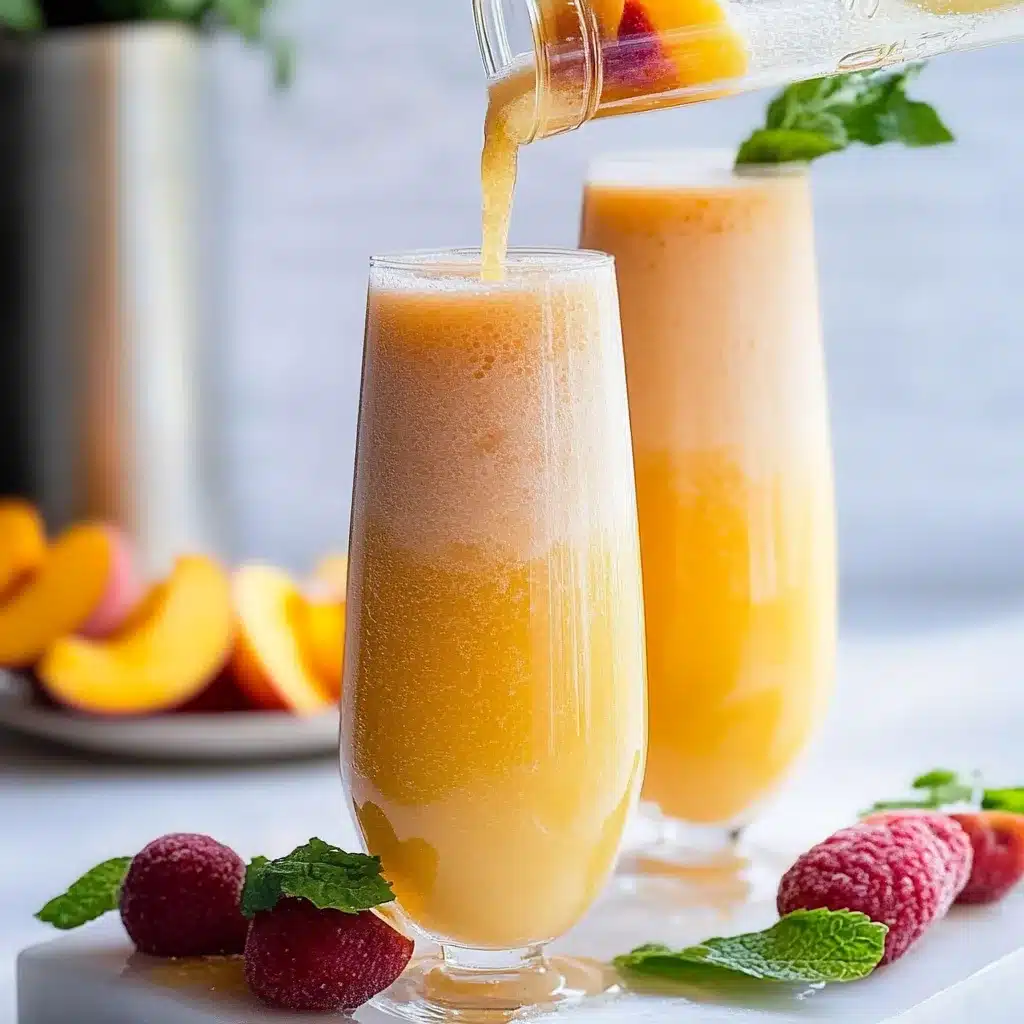 Non Alcoholic Peach Bellini: An Incredible Ultimate Recipe - Zero Waste ...