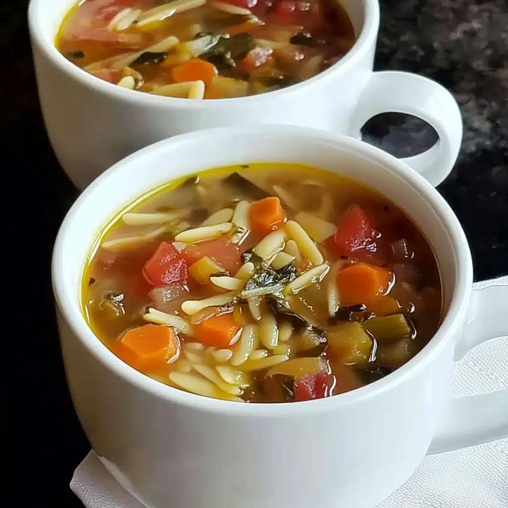 30 Minute Vegetable Orzo Soup: An Amazing Ultimate Recipe - Zero Waste Eats