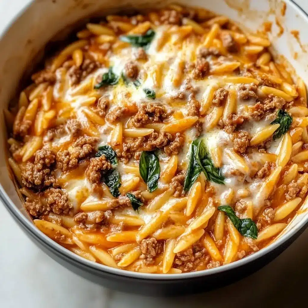 Delicious Ground Beef Orzo with Tomato Cream Sauce: An Incredible 7-Step Recipe - Zero Waste Eats