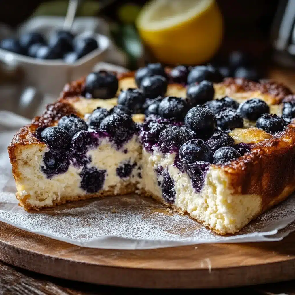 High-Protein Lemon Blueberry Breakfast Bake with Cottage Cheese: An ...
