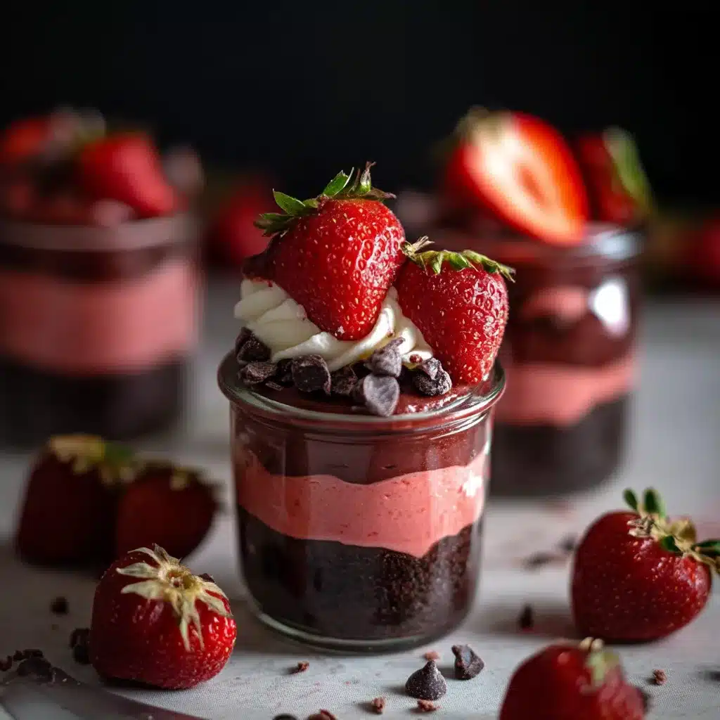 Chocolate Strawberry Mousse Cake Parfaits: An Incredible Ultimate ...